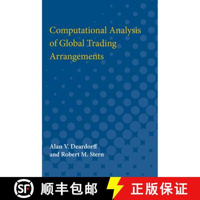 【3-4周达】Computational Analysis of Global Trading Arrangements [9780472750962]