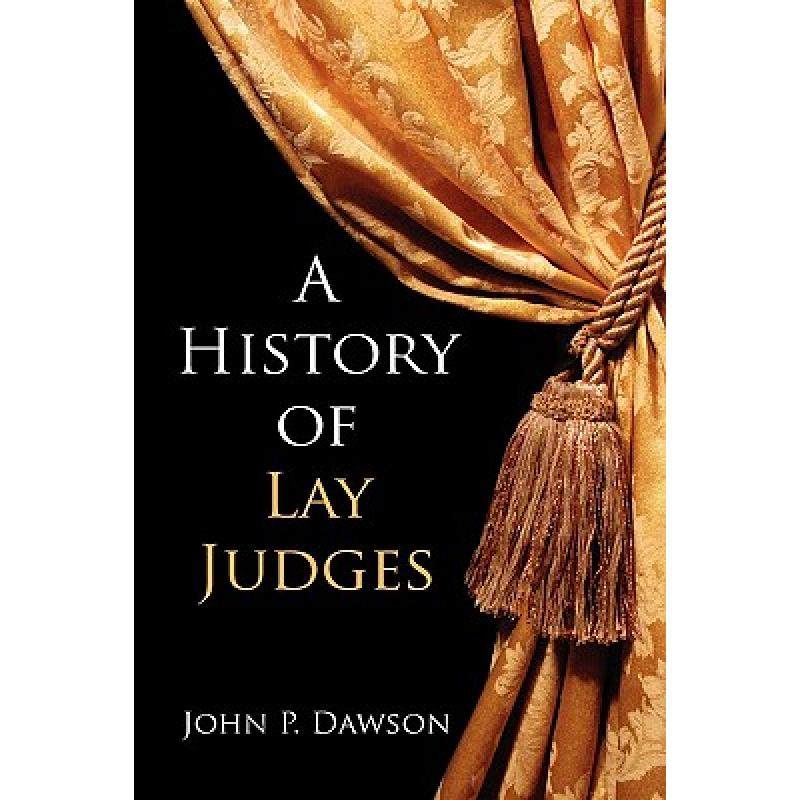 【4周达】A History of Lay Judges[9781886363694]_虎窝淘