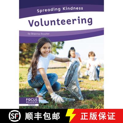 【3-4周达】精装 Spreading Kindness: Volunteering [9781644938133]