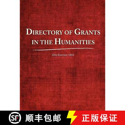 【3-4周达】Directory of Grants in the Humanities 2012 [9780983762225]