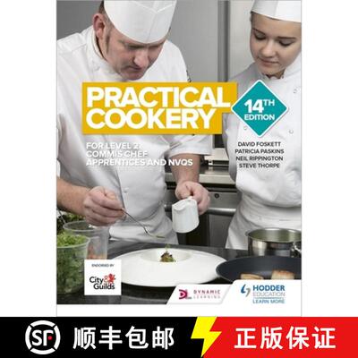【3-4周达】精装 Practical Cookery 14th Edition [9781510461710]