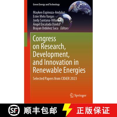 【3-4周达】Congress on Research, Development, and Innovation in Renewable Energies : Selected Papers ... [9783031521706]
