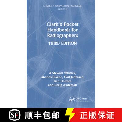 【3-4周达】精装 Clark's Pocket Handbook for Radiographers [9781032043388]