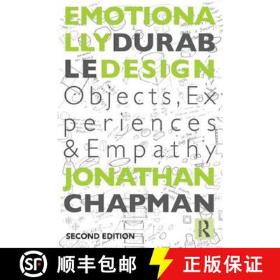 【3-4周达】Emotionally Durable Design: Objects, Experiences and Empathy [9780415732154]