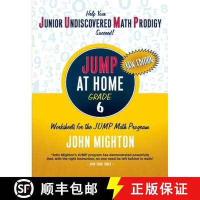 【3-4周达】JUMP at Home, Grade 6: Worksheets for the JUMP Math Program [9780887849794]