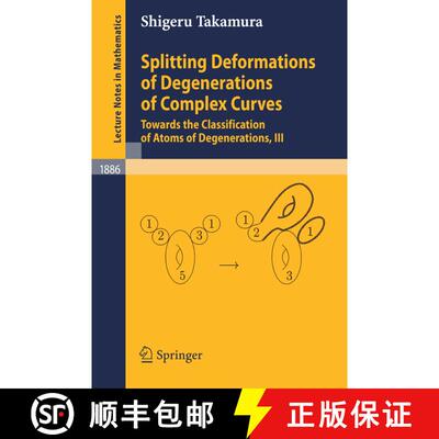【3-4周达】Splitting Deformations of Degenerations of Complex Curves : Towards the Classification of ... [9783540333630]