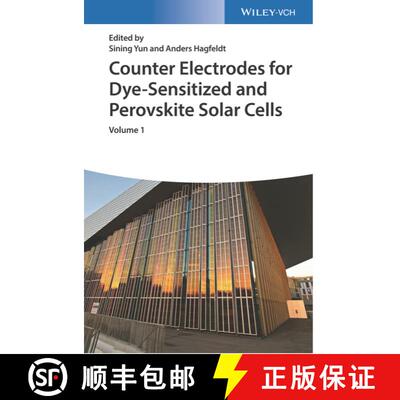 【3-4周达】精装 Counter Electrodes For Dye-Sensitized And Perovskite Solar Cells (2 Vols.) [Wiley材料... [9783527413676]