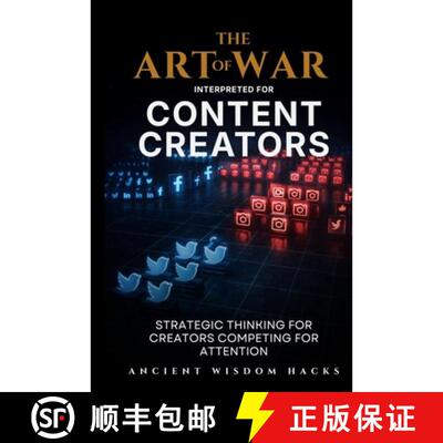 【3-4周达】The Art of War Interpreted for Content Creators [9781972633045]