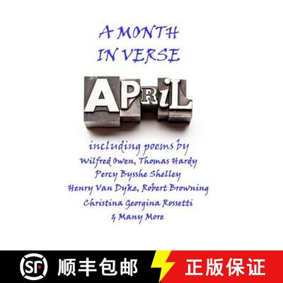 【3-4周达】April, A Month In Verse [9781780005201]