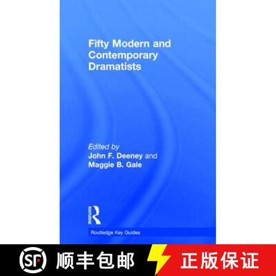 【3-4周达】精装 Fifty Modern and Contemporary Dramatists [9780415630368]
