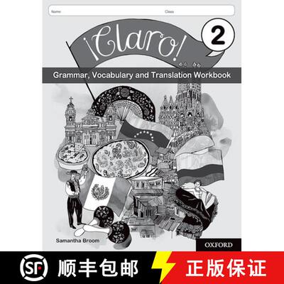【3-4周达】¡Claro! 2 Grammar, Vocabulary and Translation Workbook (Pack of 8): Get Revision with Res... [9780198425663]