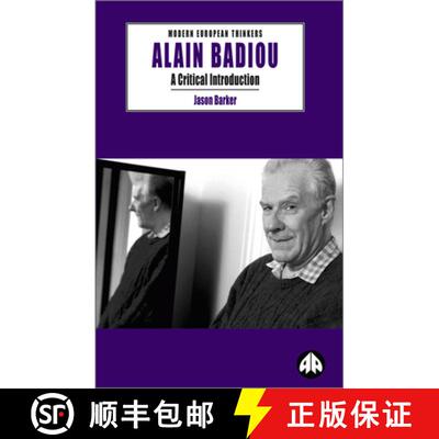 【3-4周达】Alain Badiou: A Critical Introduction [9780745318004]