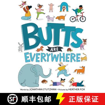 【3-4周达】精装 Butts Are Everywhere [9780525514510]