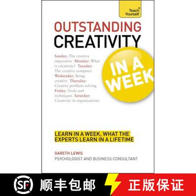 【3-4周达】Outstanding Creativity in a Week: Teach Yourself [9781444159820]