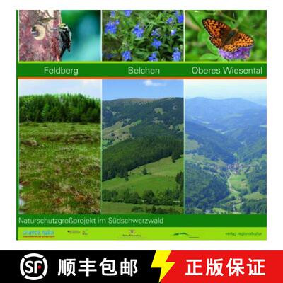 预订 Feldberg – Belchen – Oberes Wiesental [9783897357372]