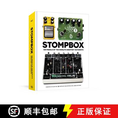 【3-4周达】精装 Stompbox: 100 Pedals of the World's Greatest Guitarists [9781984860606]