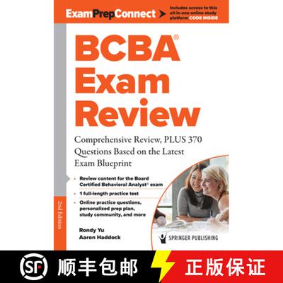 【3-4周达】Bcba(r) Exam Review: Comprehensive Review, Plus 370 Questions Based on the Latest Exam Blu... [9780826157171]