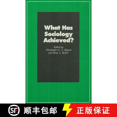 【3-4周达】What Has Sociology Achieved? [9780333460450]