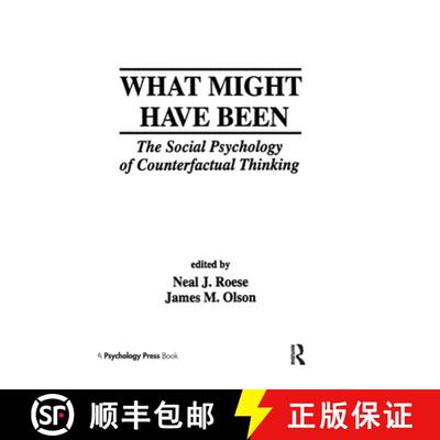 【3-4周达】精装 What Might Have Been: The Social Psychology of Counterfactual Thinking [9780805816136]