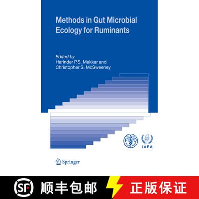 【3-4周达】精装 Methods in Gut Microbial Ecology for Ruminants [9781402037900]