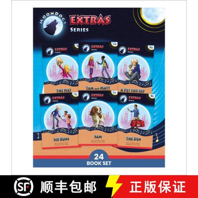 【3-4周达】Phonic Books Moon Dogs Extras Set 2: Decodable Phonic Books for Older Readers (CVC Level, ... [9780593844359]