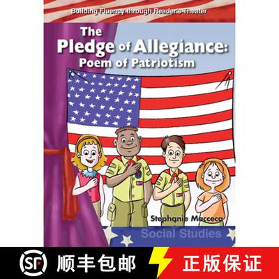 【3-4周达】The Pledge of Allegiance (My Country): Poem of Patriotism [9780743905404]