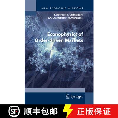 【3-4周达】精装 Econophysics of Order-Driven Markets: Proceedings of Econophys-Kolkata V [9788847017658]