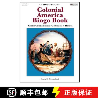 【3-4周达】Colonial America Bingo Book: Complete Bingo Game In A Book [9780873864558]