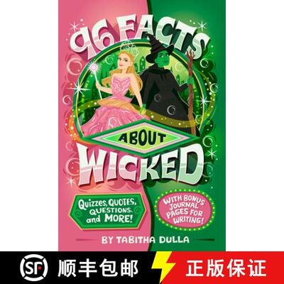 【3-4周达】96 Facts About Wicked: Quizzes, Quotes, Questions, and More! With Bonus Journal Pages for ... [9798217144150]