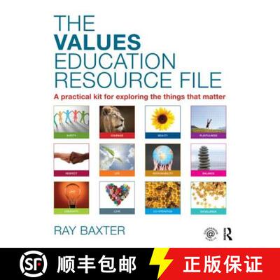 【3-4周达】The Values Education Resource File: A Practical Kit for Exploring the Things That Matter [9780415584210]