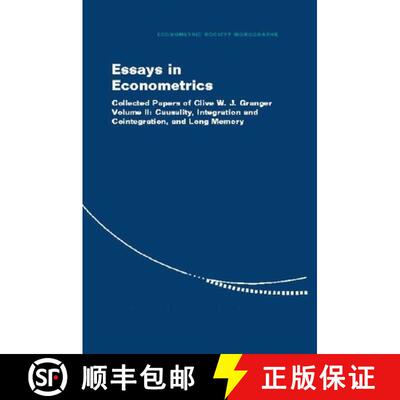 【3-4周达】精装 Essays in Econometrics: Collected Papers of Clive W. J. Granger - Causality, Integrat... [9780521792073]