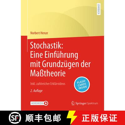 【3-4周达】Stochastik: Eine Einführung mit Grundzügen der Maßtheorie: Inkl. zahlreicher Erklärvid... [9783662686485]