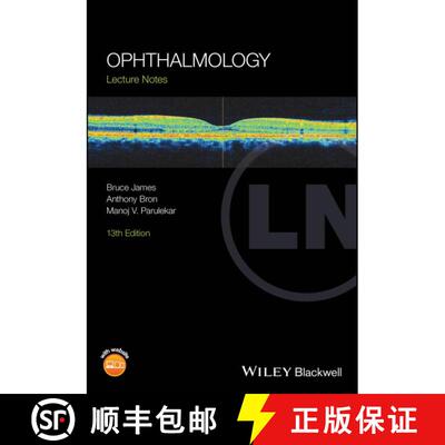 【3-4周达】Lecture Notes: Ophthalmology, 13th Edition [9781119905974]