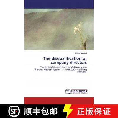 预订 The disqualification of company directors [9786139998159]