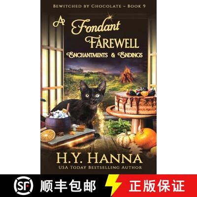 【3-4周达】A Fondant Farewell (LARGE PRINT): BEWITCHED BY CHOCOLATE Mysteries ~ Book 9 [9781923235984]