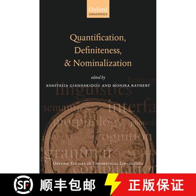 【3-4周达】精装 Quantification, Definiteness, and Nominalization [9780199541089]