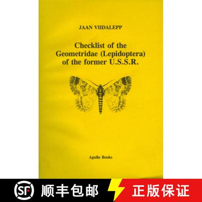【3-4周达】Check List of the Geometridae of the Former U.S.S.R. [9788788757057]