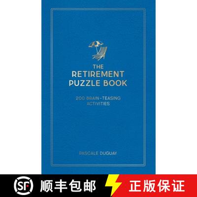 【3-4周达】精装 Retirement Puzzle Book: 200 Brain-Teasing Activities to Keep Your Mind Active [9781837997992]