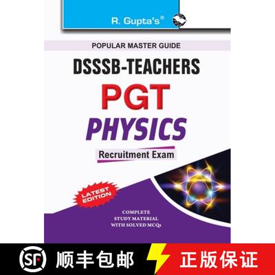 预订 DSSSB Teachers: PGT Physics Exam Guide [9789350120125]