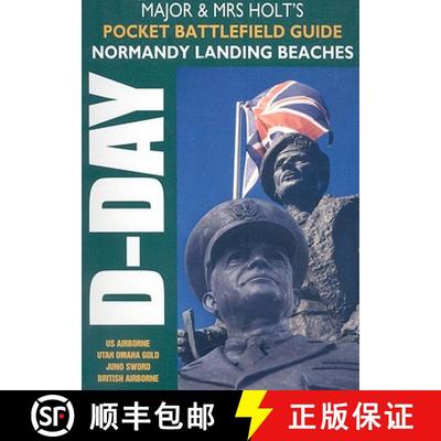 【3-4周达】Major & Mrs Holt's Pocket Battlefield Guide to Normandy Landing Beaches [9781848840799]
