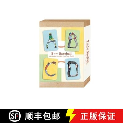 预订 B Is for Baseball: Alphabet Cards [9781897476550]