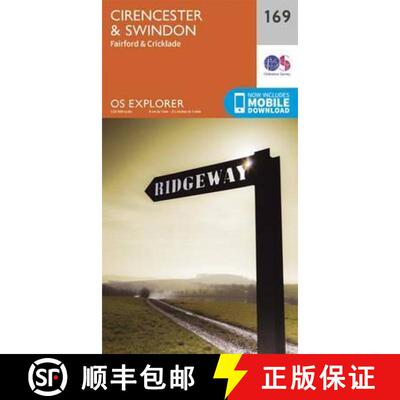 【3-4周达】Cirencester and Swindon, Fairford and Cricklade [9780319243626]
