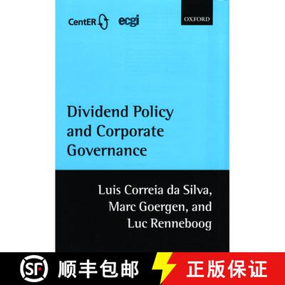 【3-4周达】精装 Dividend Policy and Corporate Governance [9780199259304]