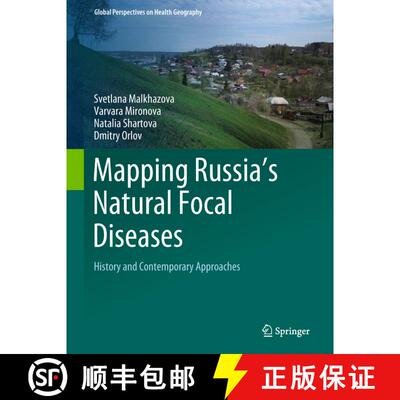 【3-4周达】精装 Mapping Russia's Natural Focal Diseases: History and Contemporary Approaches [9783319896045]