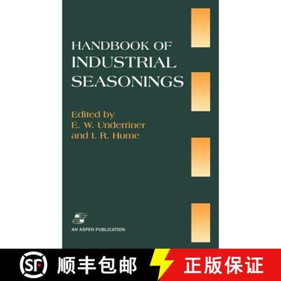 【3-4周达】Handbook Industrial Seasonings [9780834213098]