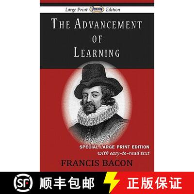 【3-4周达】The Advancement of Learning (Large Print Edition) [9781604508253]