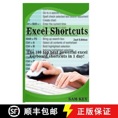 【3-4周达】Excel Shortcuts [9781329425903]