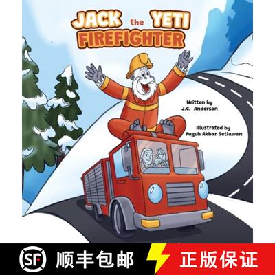 【3-4周达】精装 Jack the Yeti Firefighter [9798990633407]