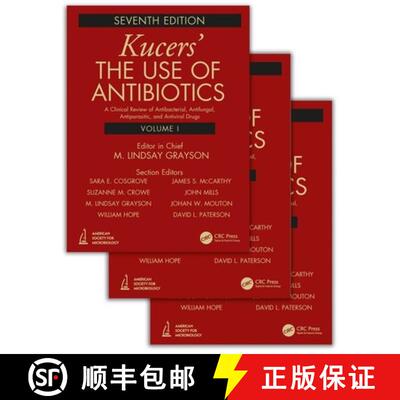【3-4周达】Kucers' the Use of Antibiotics: A Clinical Review of Antibacterial, Antifungal, Antiparasi... [9781498747950]