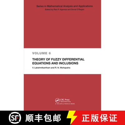 【3-4周达】精装 Theory of Fuzzy Differential Equations and Inclusions [9780415300735]